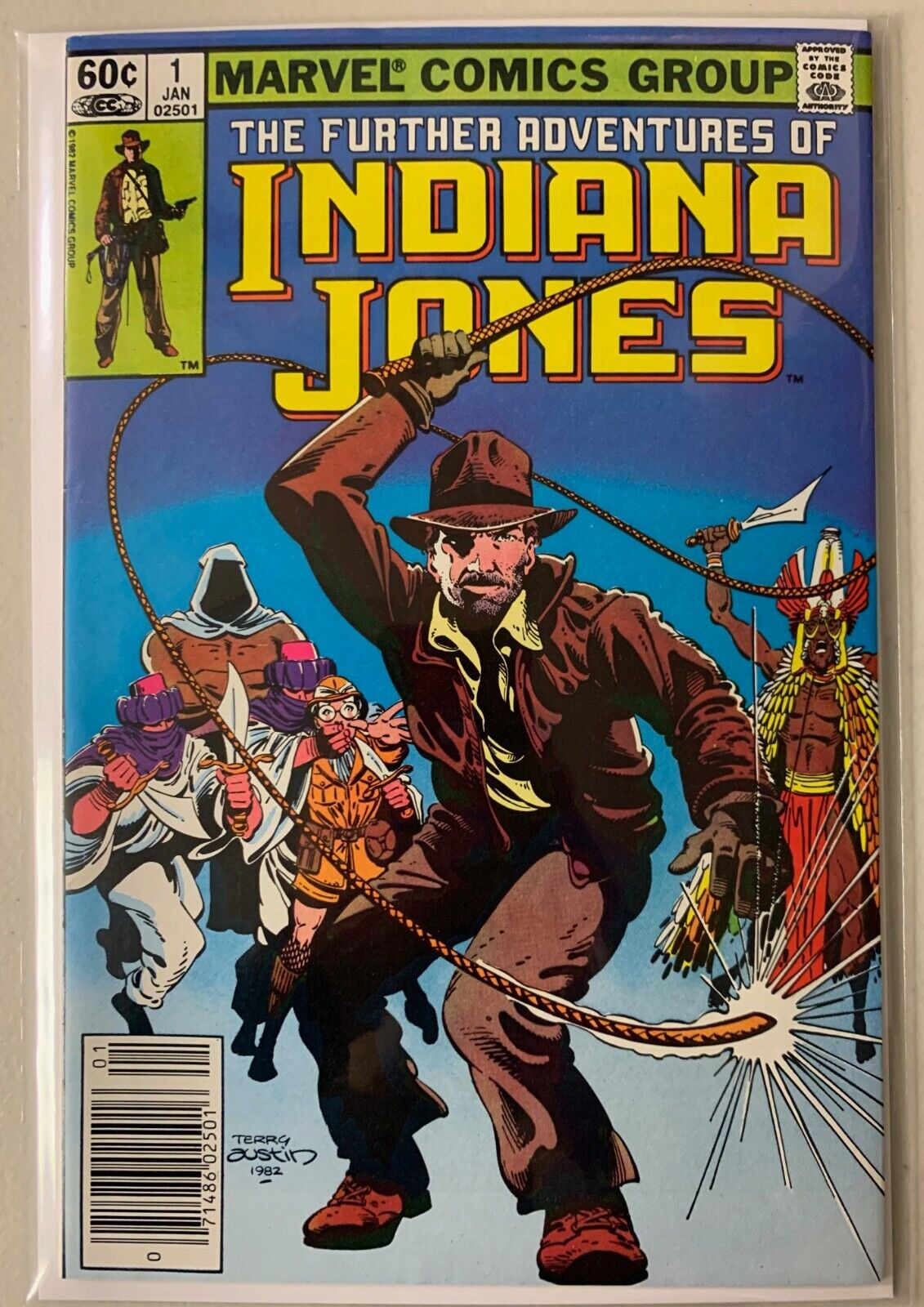 Further Adventures of Indiana Jones #1 Newsstand Marvel (6.0 FN) (1983 ...