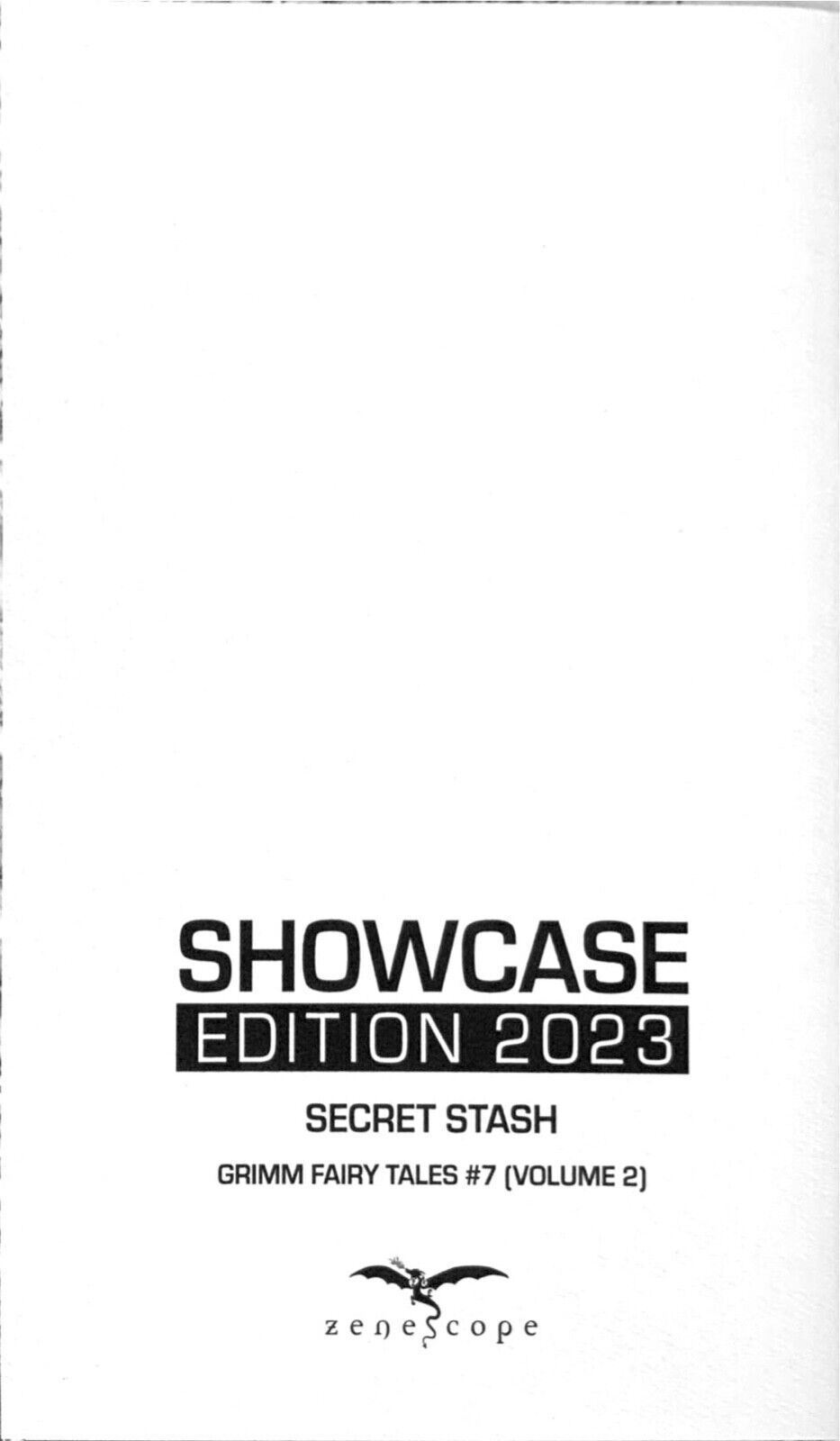 Grimm Fairy Tales #7 Showcase Edition 2023 Secret Stash Snow White ...