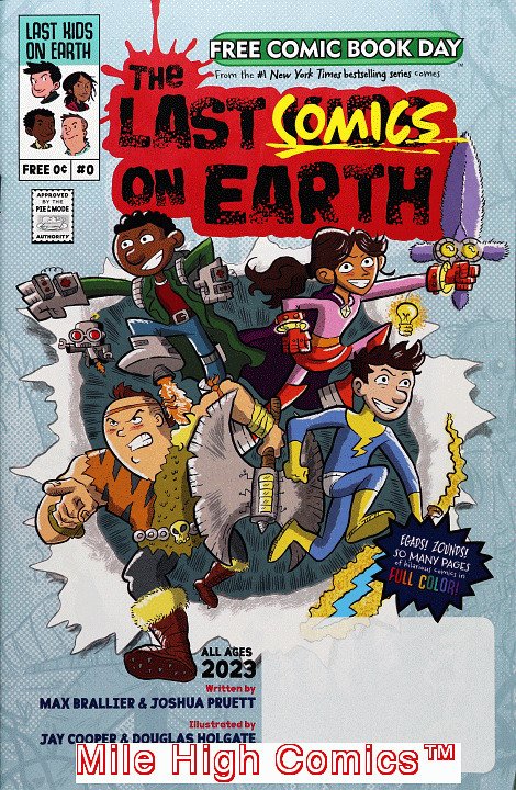 LAST COMICS ON EARTH FREE COMIC BOOK DAY (2023 Series) #0 Near Mint ...