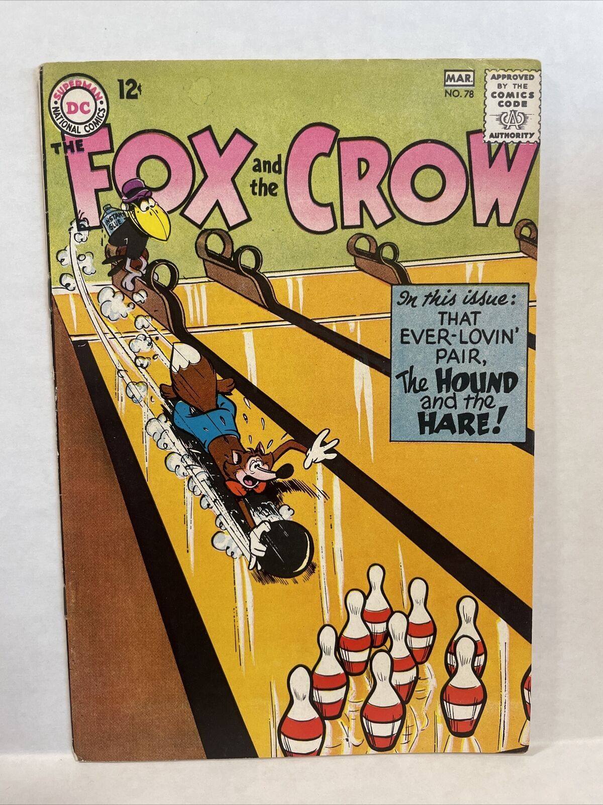 The Fox And The Crow #78 1963 DC | Comic Books - Silver Age, DC Comics ...