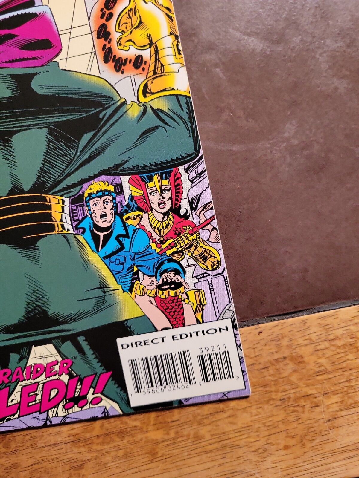 Fantastic Four #392 - The Dark Raider Revealed (Marvel Sept. 1994) NM+ ...