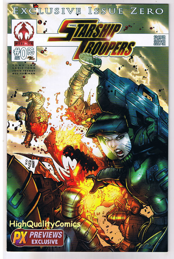 STARSHIP TROOPERS #0, VF, Previews Exclusive, Bugs, 2006, more SCI-FI ...