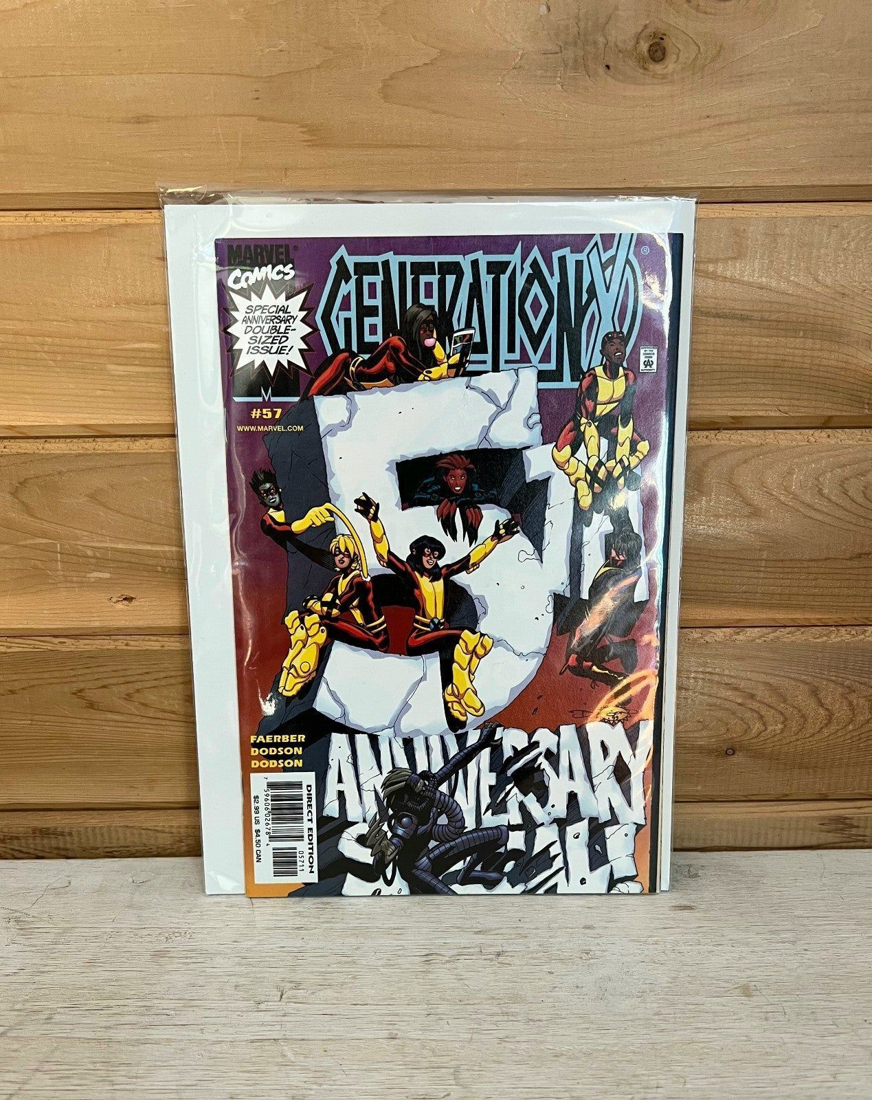 Marvel Comics Generation X #57 Vintage 1999 5th Anniversary Double ...