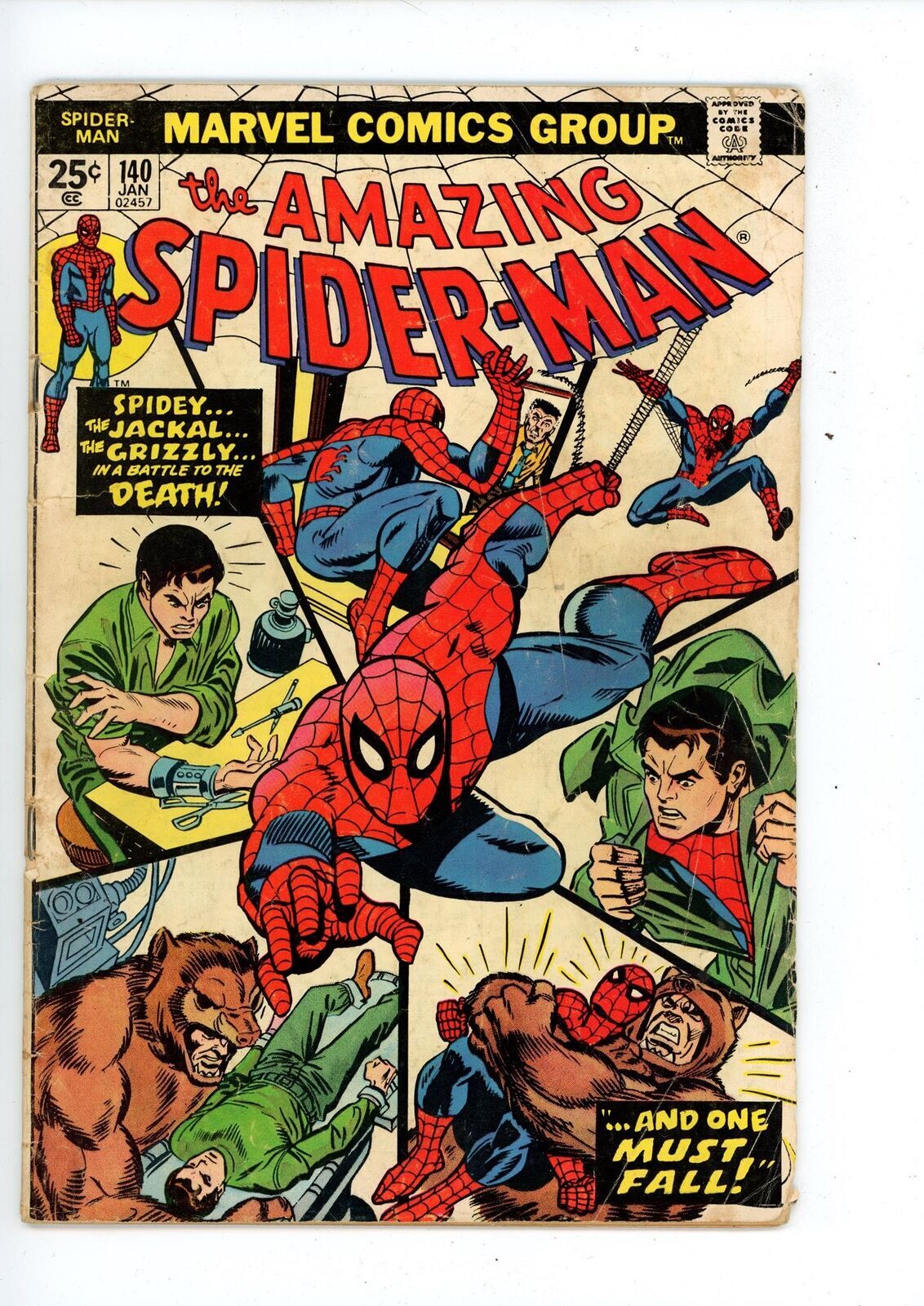 The Amazing Spider-Man #140 (1975) First Appearance: Gloria Grant ...