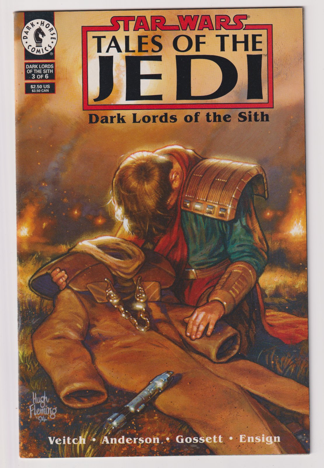 Dark Horse Comics! Star Wars: Tales of the Jedi - Dark Lords of the ...