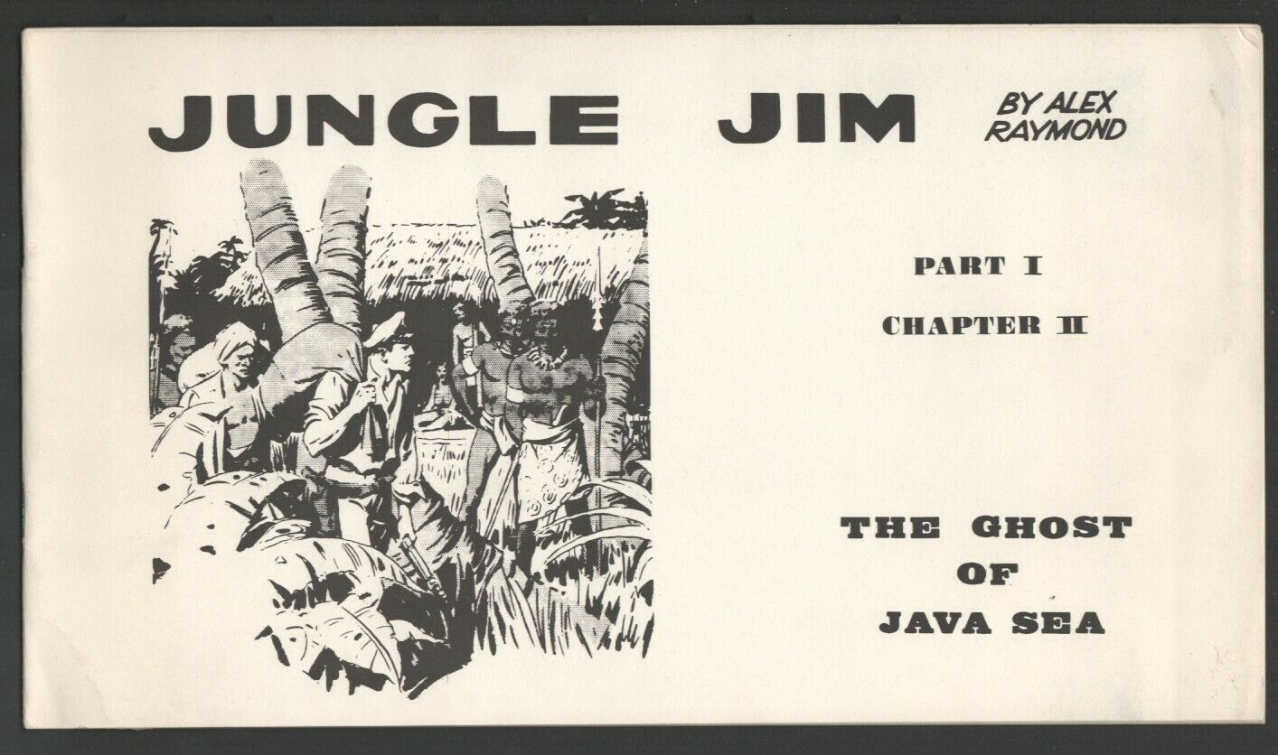Jungle Jim 1972-Alex Raymond comic strip reprints-"Ghost of The Java ...