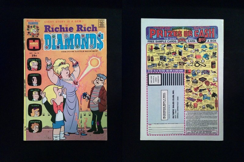 Richie Rich Diamonds #14 HARVEY Comics 1974 FN+ | Comic Books - Bronze ...