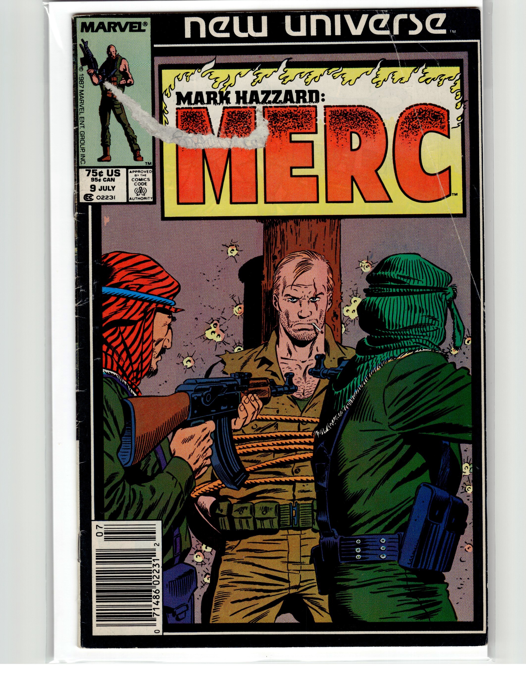 Mark Hazzard: Merc #9 (1987) Mark Hazzard | Comic Books - Copper Age ...