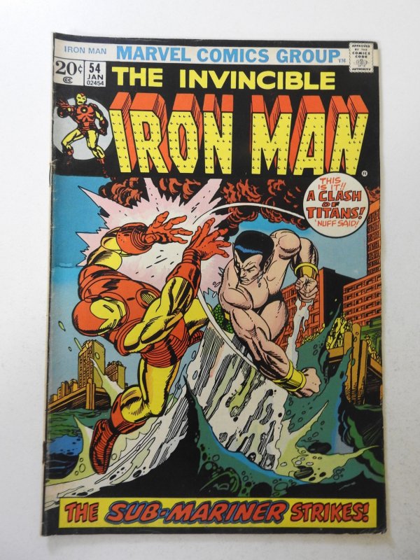 Iron Man #54 (1973) VG/FN Condition! 1st appearance of Moondragon ...