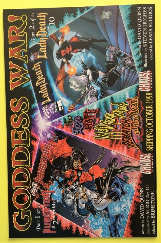 Lady Death 8 the Harrowing Chaos! 1998 | Comic Books - Modern Age ...