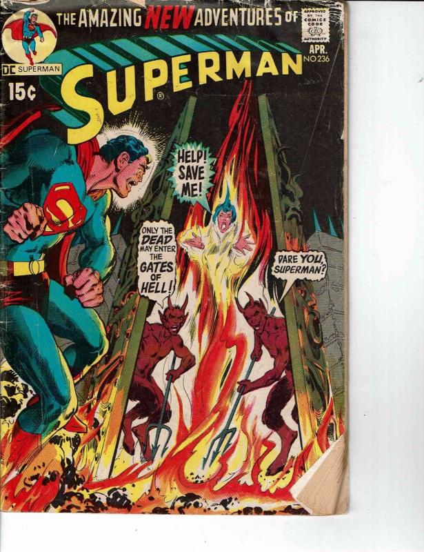 Lot Of 2 Comic Books Dc Superman #236 and #319 Batman N8 | Comic Books ...