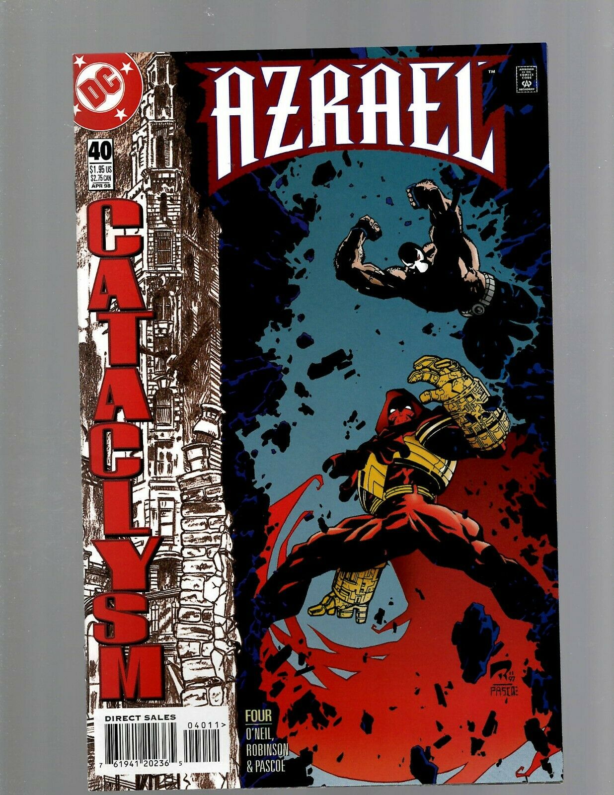 Lot of 12 Azrael DC Comic Books #37 38 39 40 41 42 43 44 45 46 48 49 ...