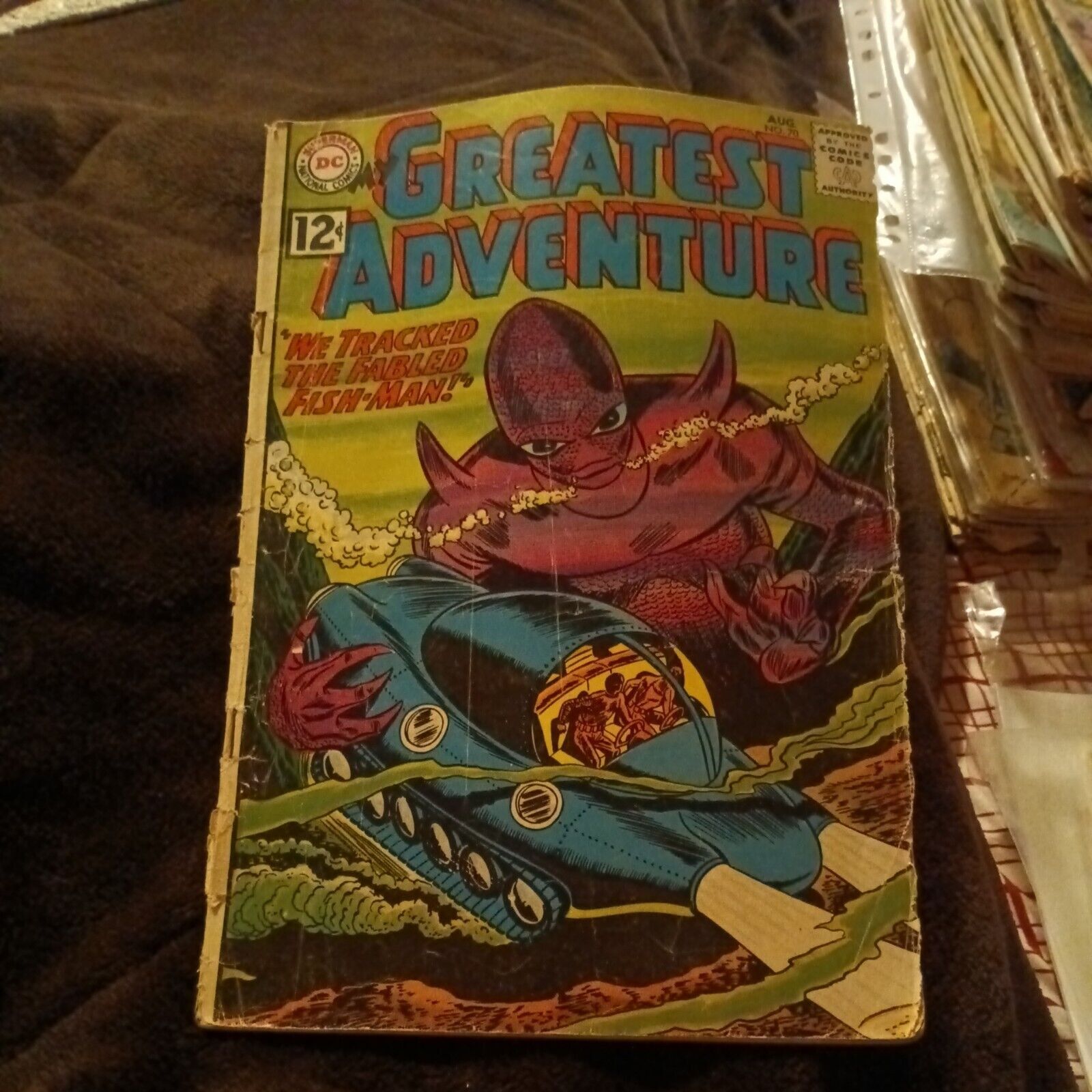 DC My Greatest Adventure #70 Sci-Fi Horror We Tracked The Fabled Fish ...