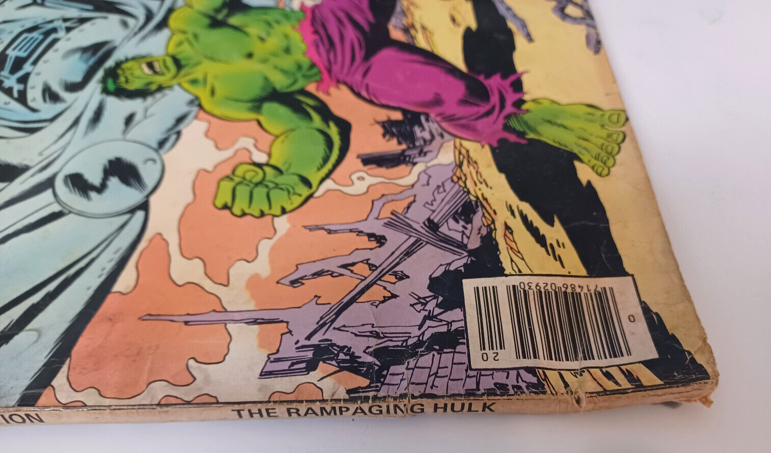 Hulk on the Rampage Marvel Treasury Edition #20 - 10x14" Oversized ...