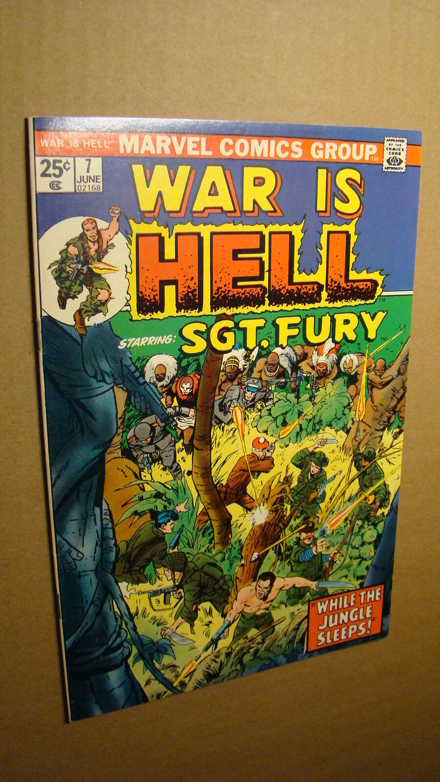 WAR IS Hell 8 *High Grade* SGT. Fury K.I.a. Bronze AGE WAR 1974 | Comic Books - Modern Age ...