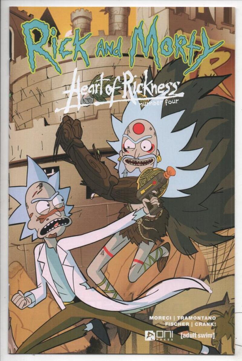 RICK and MORTY Heart of Rickness #4, 1st, NM, Grandpa, Oni Press ...