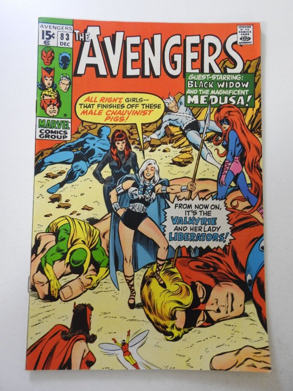 The Avengers #83 (1970) FN+ Condition! 1st Appearance of the Liberators ...