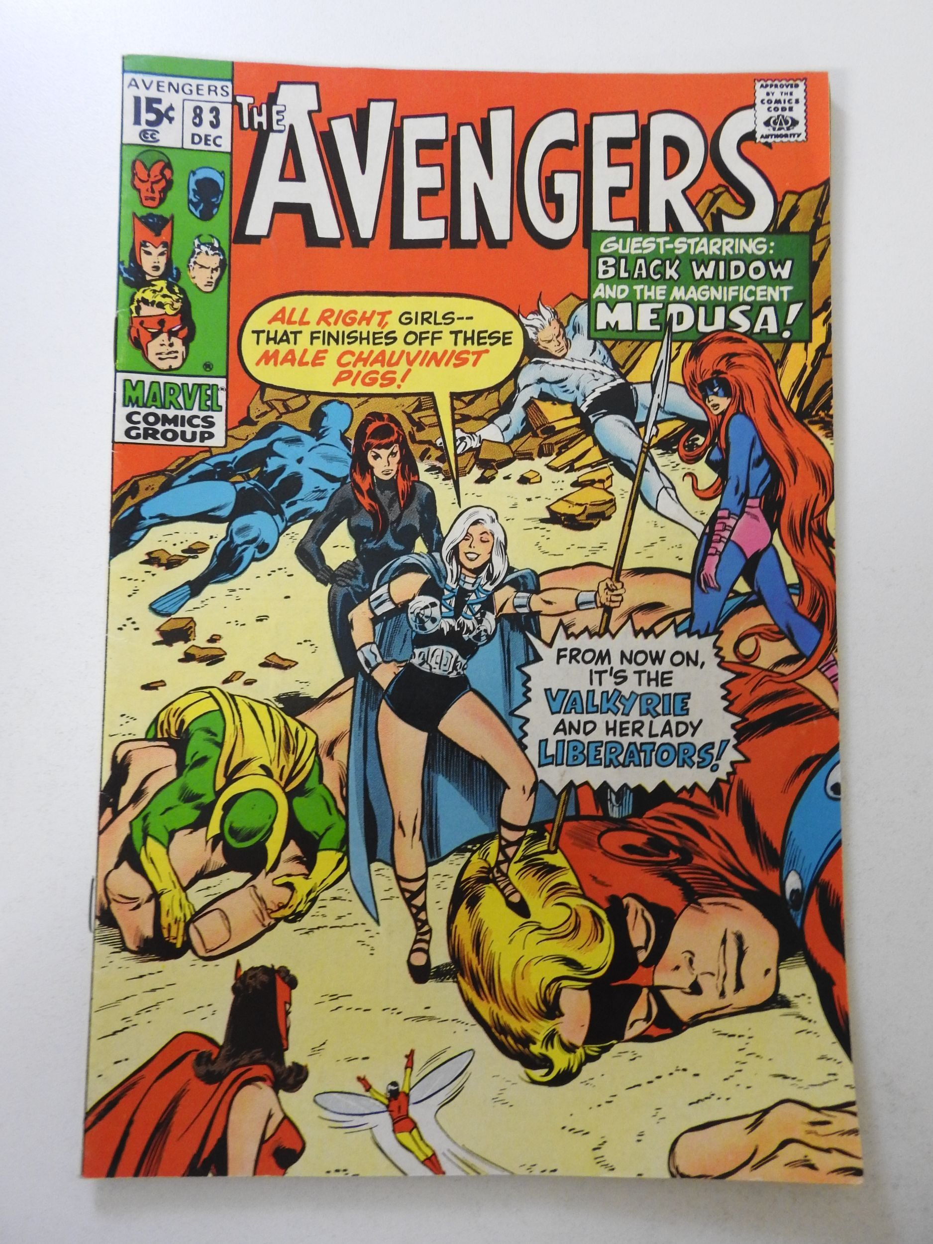 The Avengers #83 (1970) FN+ Condition! 1st Appearance of the Liberators ...