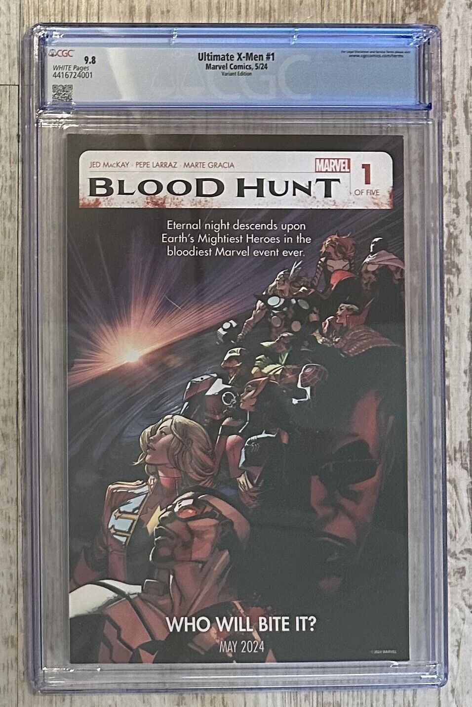 ULTIMATE X-MEN #1 - Marvel 2024 - InHyuk Lee Variant B - CGC 9.8 ...