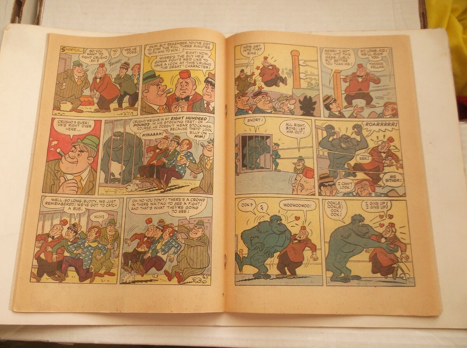 Dell (Four Color): the Three Stooges #1078, Nice Photo Cover, 1960, FN+ ...