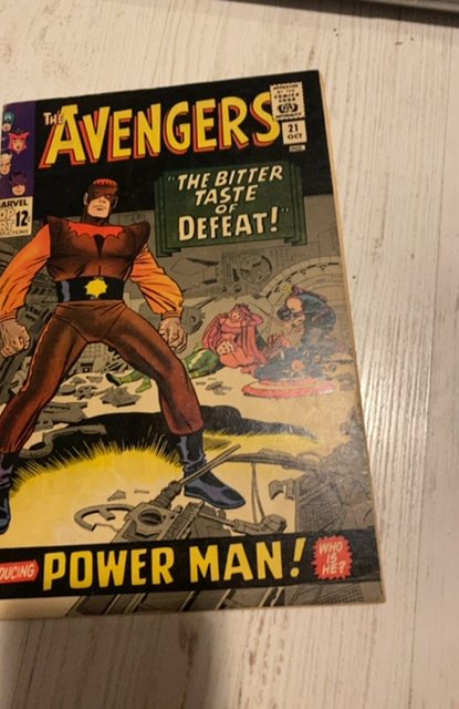 The Avengers #21 (1965)and now 1st powerman | Comic Books - Silver Age ...