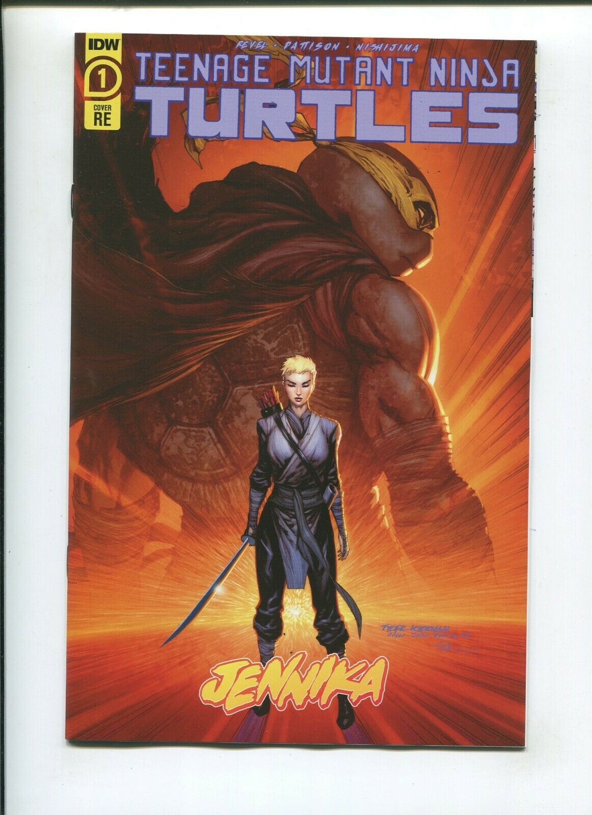 Teenage Mutant Ninja Turtles Jennika #1 (9.2) C2E2 Kirkham SET 2020 ...