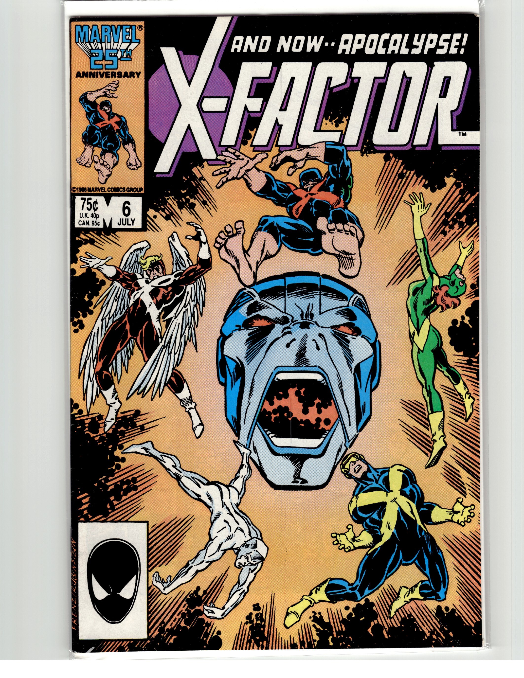 X-Factor #6 (1986) X-Factor [Key Issue] | Comic Books - Copper Age ...