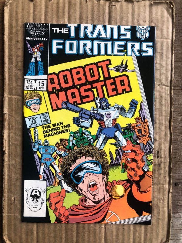The Transformers #15 (1986) | Comic Books - Copper Age, Marvel / HipComic