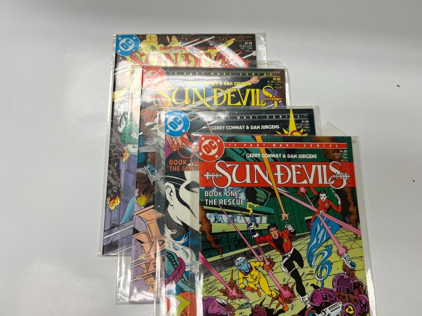 4 SunDevils DC Comic Books # 1 2 3 4 Batman Superman Aquaman Robin 22 ...