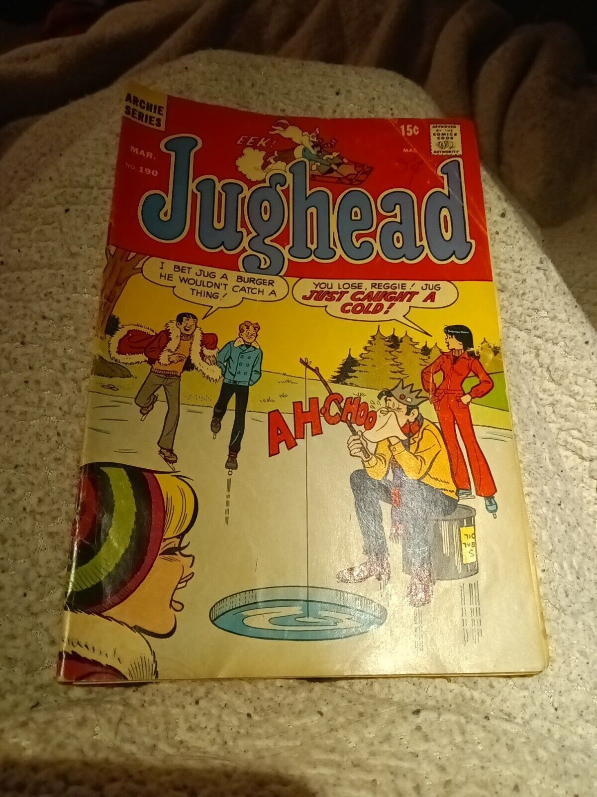 Jughead 190 Archie Comics 1971 Archie's Pal Bronze Age Betty And ...