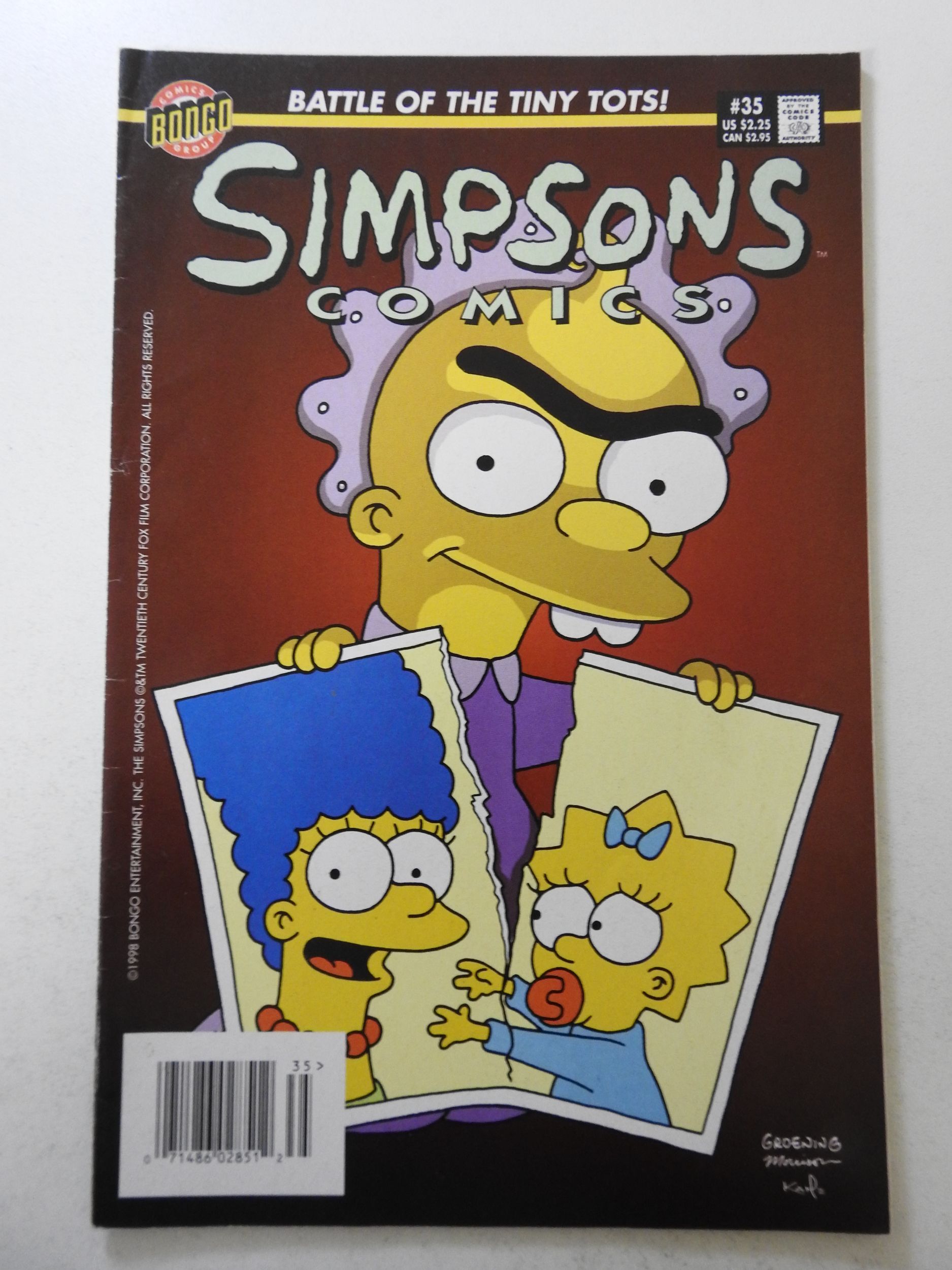 Simpsons Comics #35 (1998) Solid Fine- Condition! | Comic Books ...