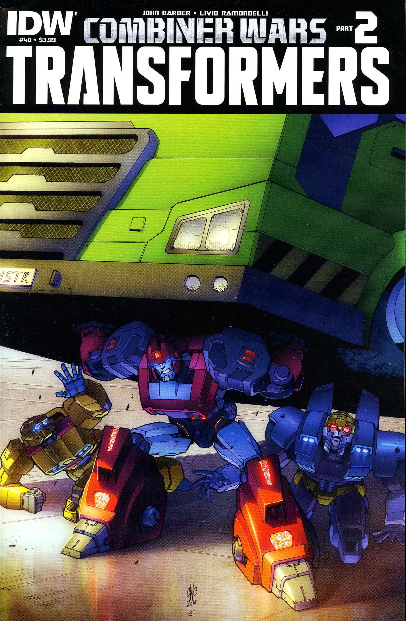 Transformers, The: Robots in Disguise #40 VF ; IDW | Combiner Wars 2 ...