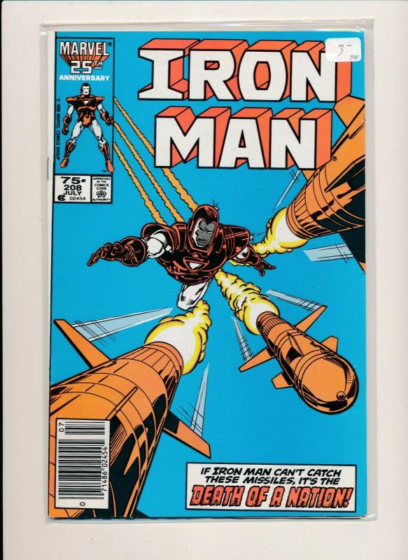 Marvel SET of 5-Iron MAN #204-208 1984 Very Fine (Pf721) | Comic Books ...