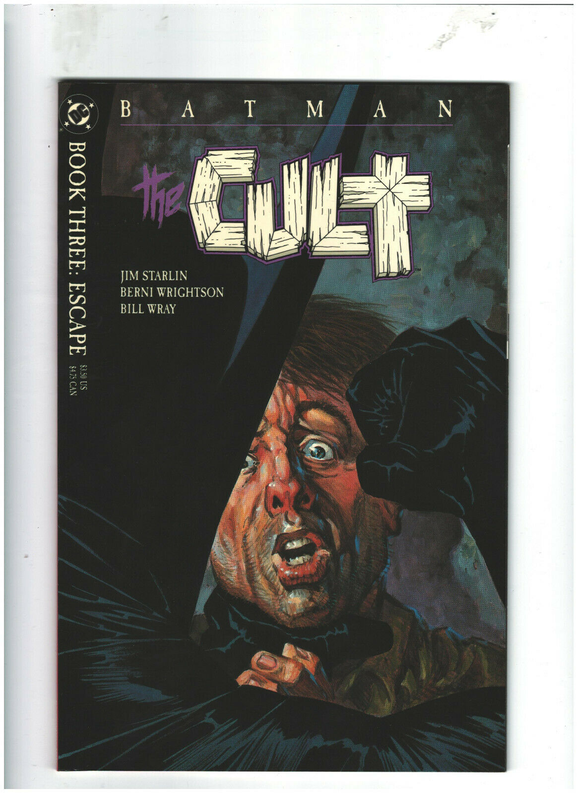 Batman The Cult #3 NM- 9.2 DC Comics 1988 Jim Starlin & Bernie ...
