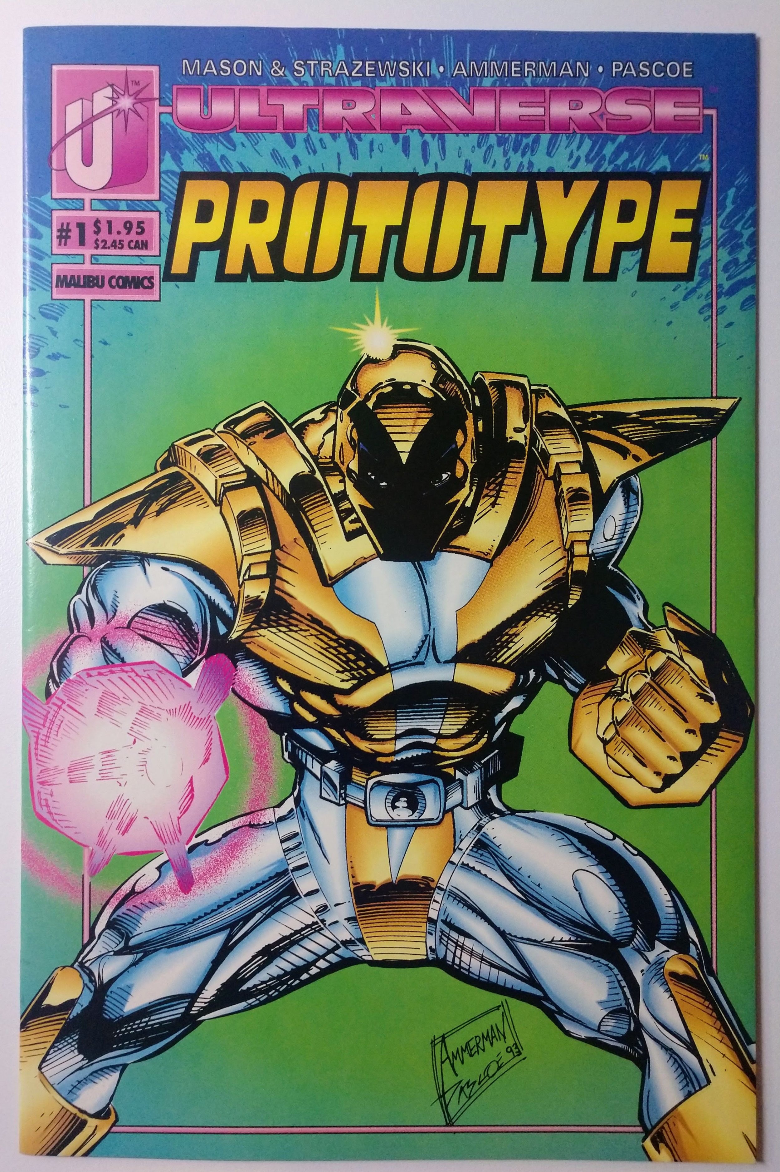 Prototype #1 (9.0, 1993) | Comic Books - Modern Age, Malibu, Superhero ...