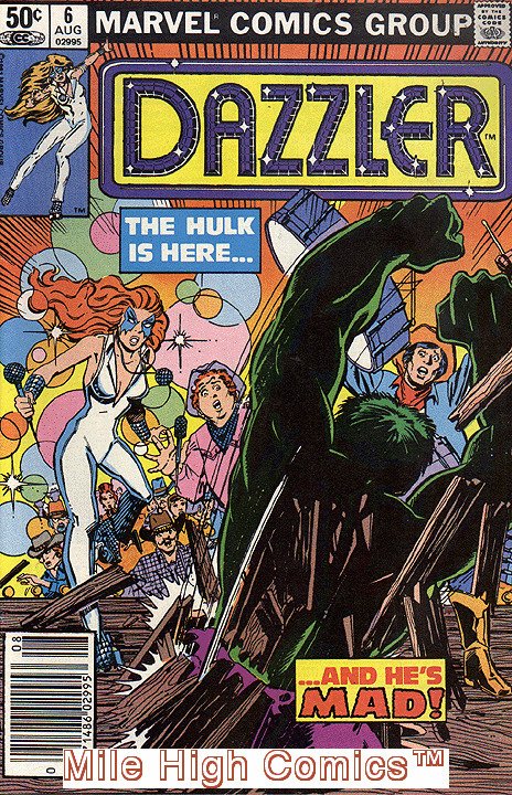 DAZZLER (1981 Series) #6 NEWSSTAND Good Comics Book | Comic Books ...