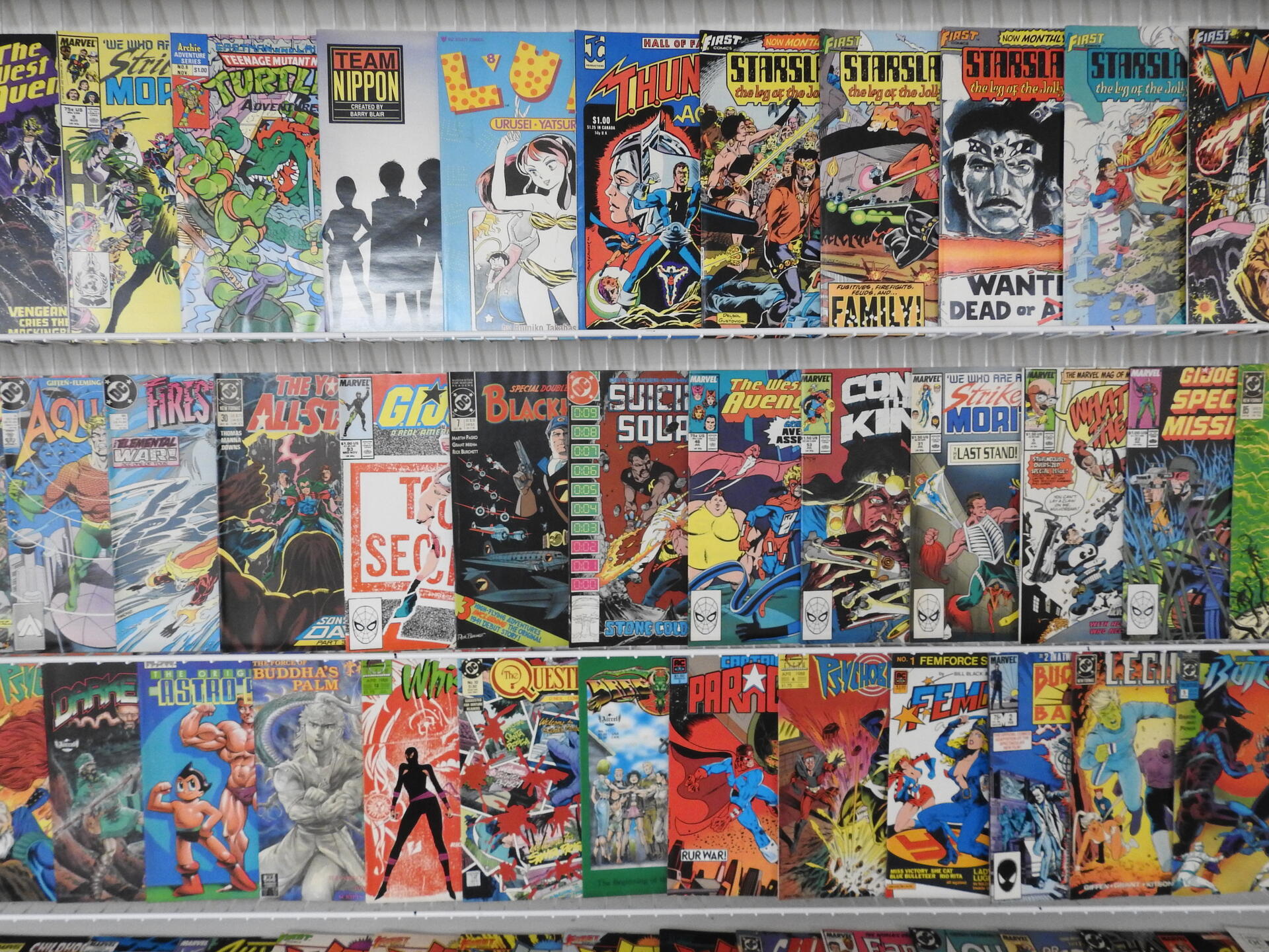 Huge Lot of 190+ Comics W/ GI Joe, ROM, Fantastic Four+ Avg. FN ...