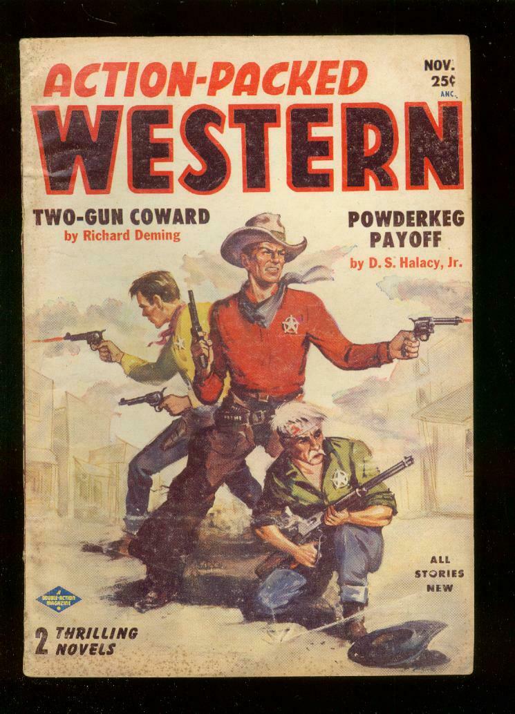 Action-Packed Western Pulp-Nov 1955-Black Jack Ketchum-Rare Pulp Fine ...