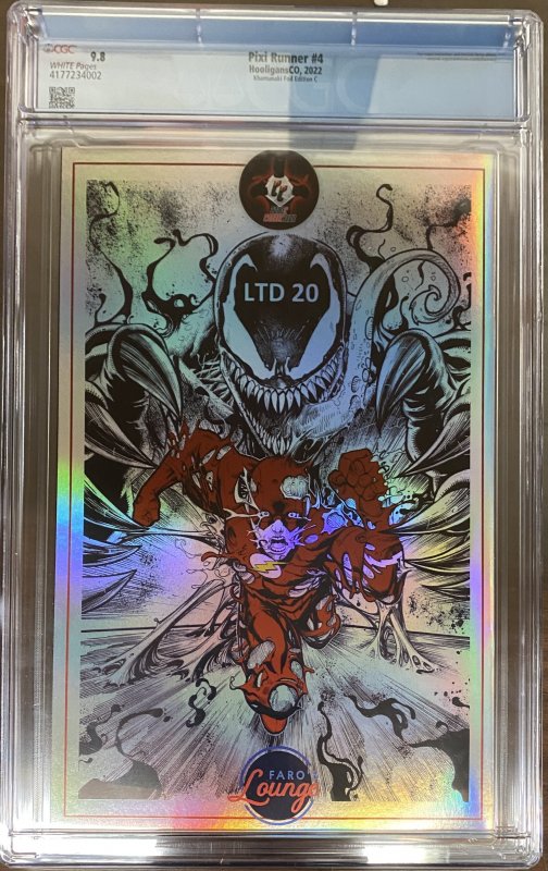 Pixi Runner #4 Sun Khamunaki “Lilly” Foil Virgin Edition C LTD 20 Top ...