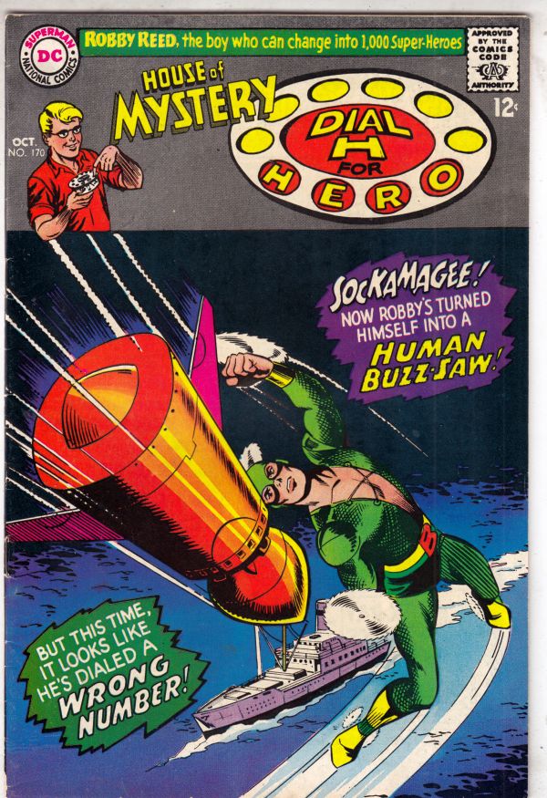 House of Mystery #170 (Oct-67) FN/VF+ Mid-High-Grade Martian Manhunter ...