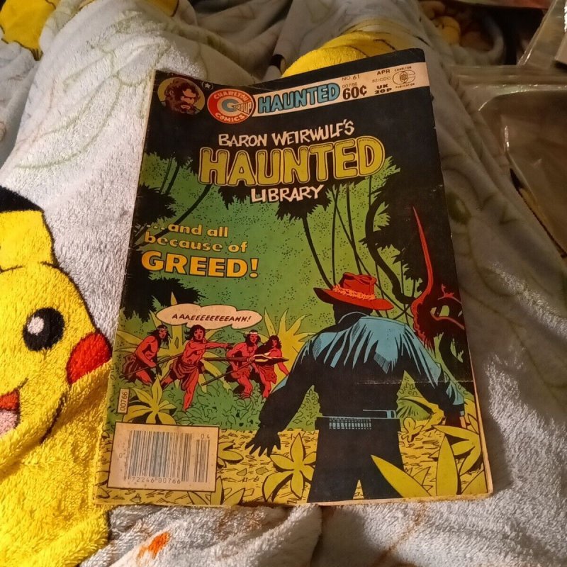 Haunted 12 Issue Charlton Comics Bronze Age Horror Lot Run Collection ditko art | Comic Books ...