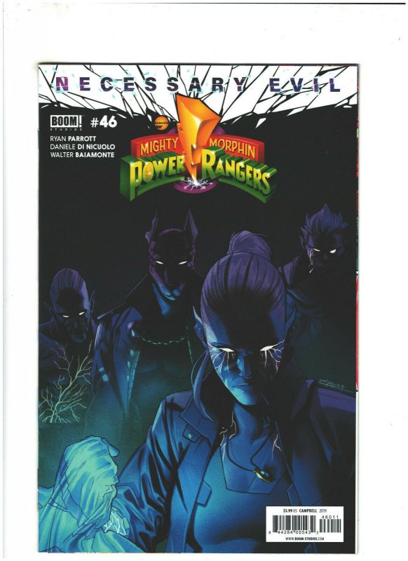 Mighty Morphin Power Rangers #46 NM- 9.2 Boom! Studios Necessary Evil ...