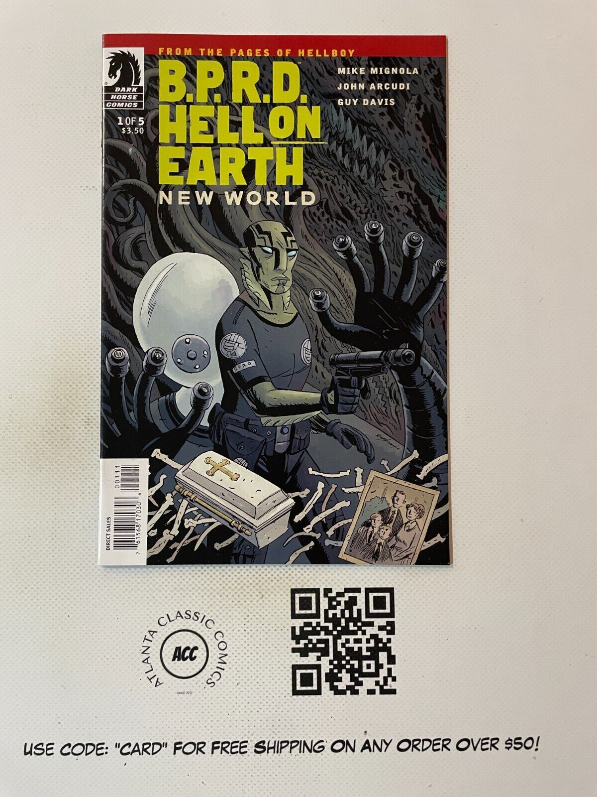 4 B.P.R.D. Hell On Earth New World Dark Horse Comic Books # 1 2 3 4 NM ...