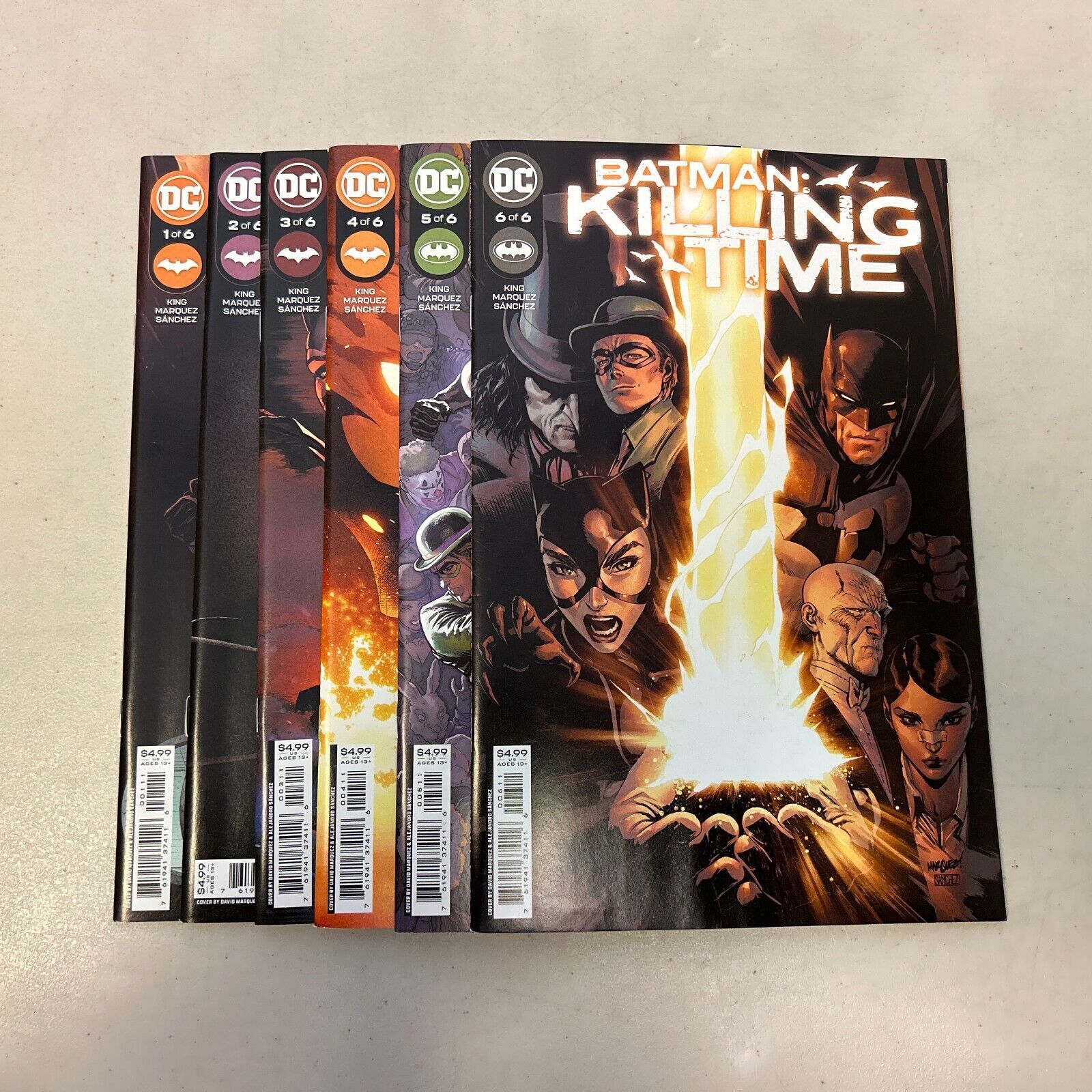 Batman Killing Time #1-6 Set (DC 2022) 1 2 3 4 5 6 Tom King (9.0+) | Comic Books - Modern Age ...