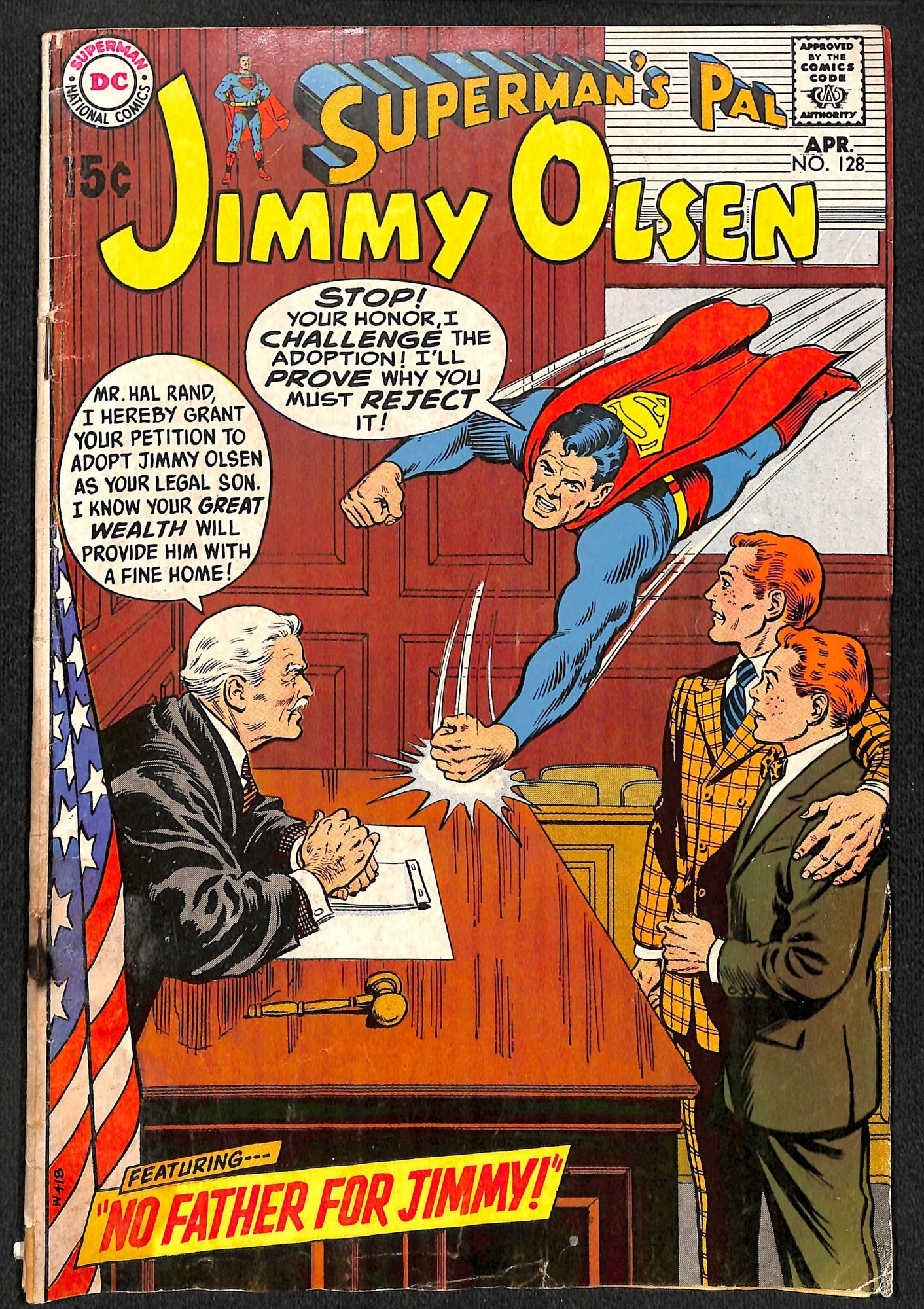Superman's Pal, Jimmy Olsen #128 (1970) | Comic Books - Bronze Age, DC ...