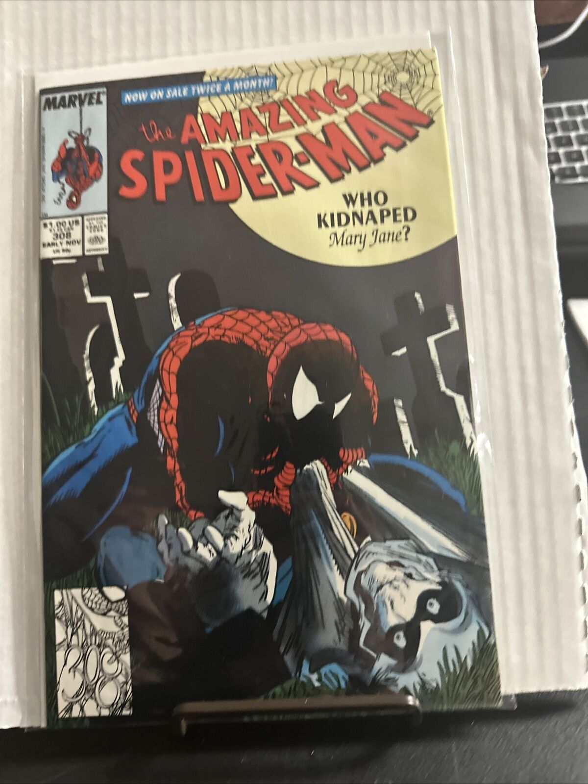 Amazing Spider-Man 308 Taskmaster Silver Sable Todd McFarlane MCU ...