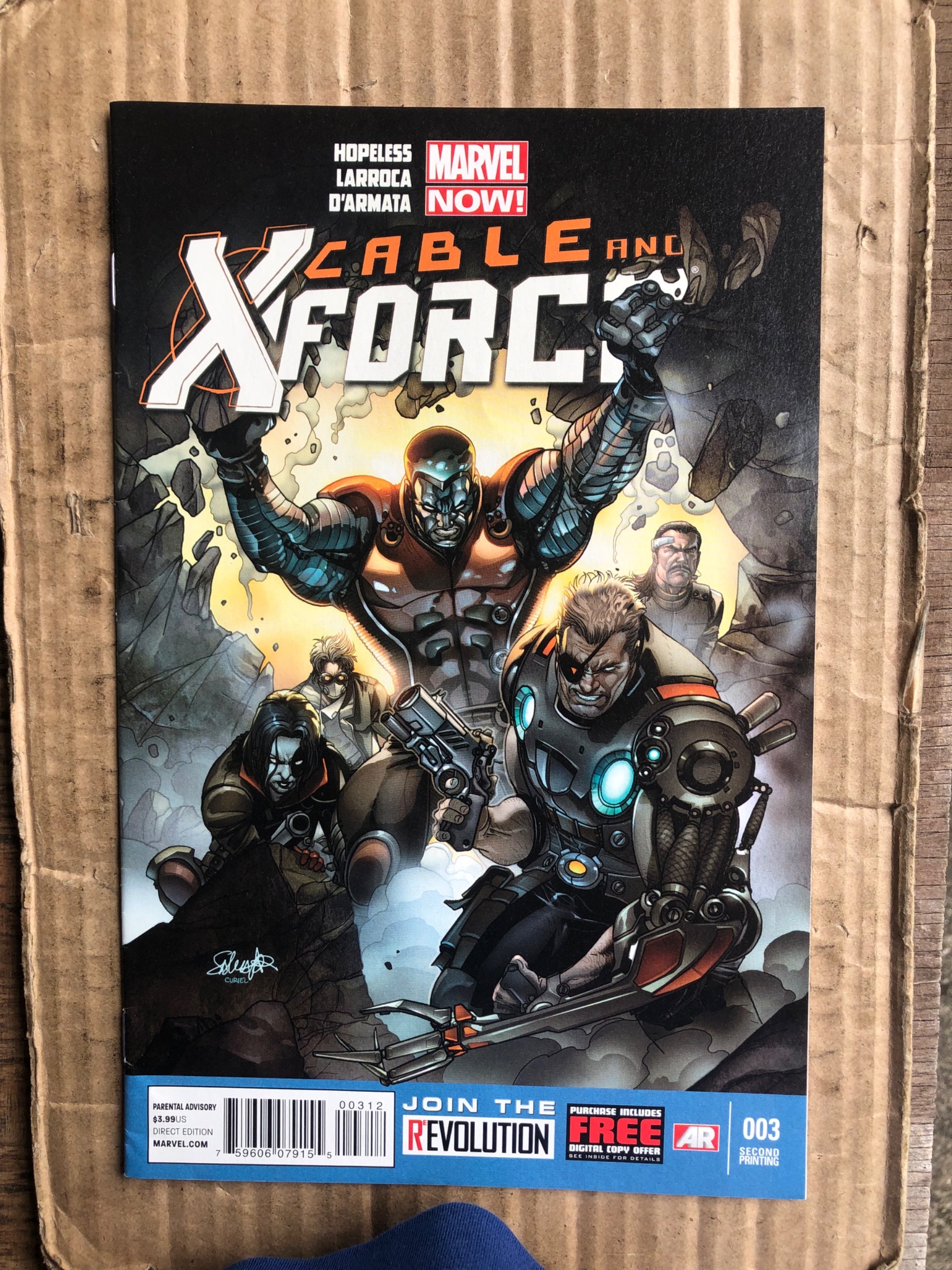 Cable Marvel Now