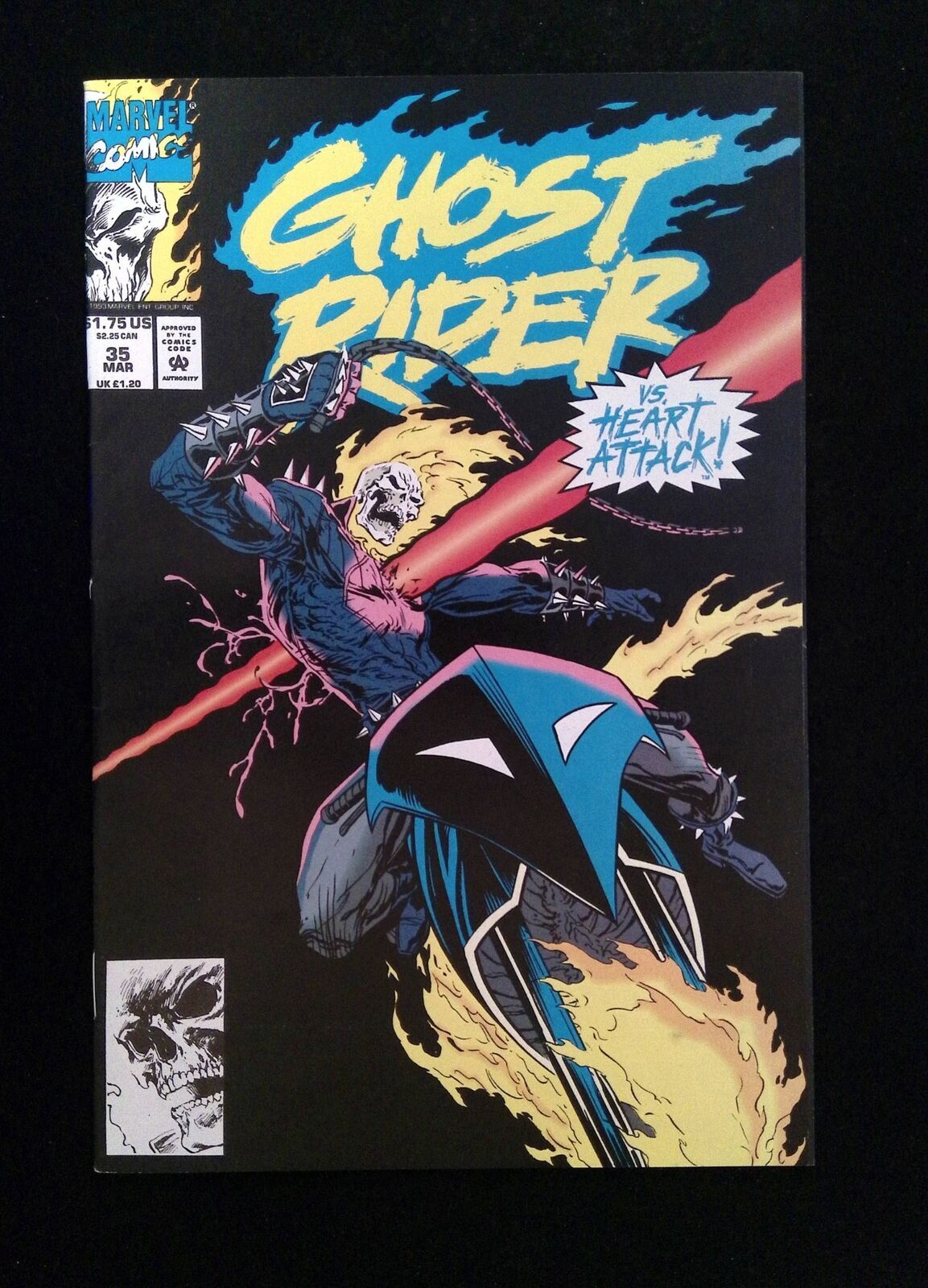 Ghost Rider #35 (2ND SERIES) MARVEL Comics 1993 VF+ | Comic Books ...