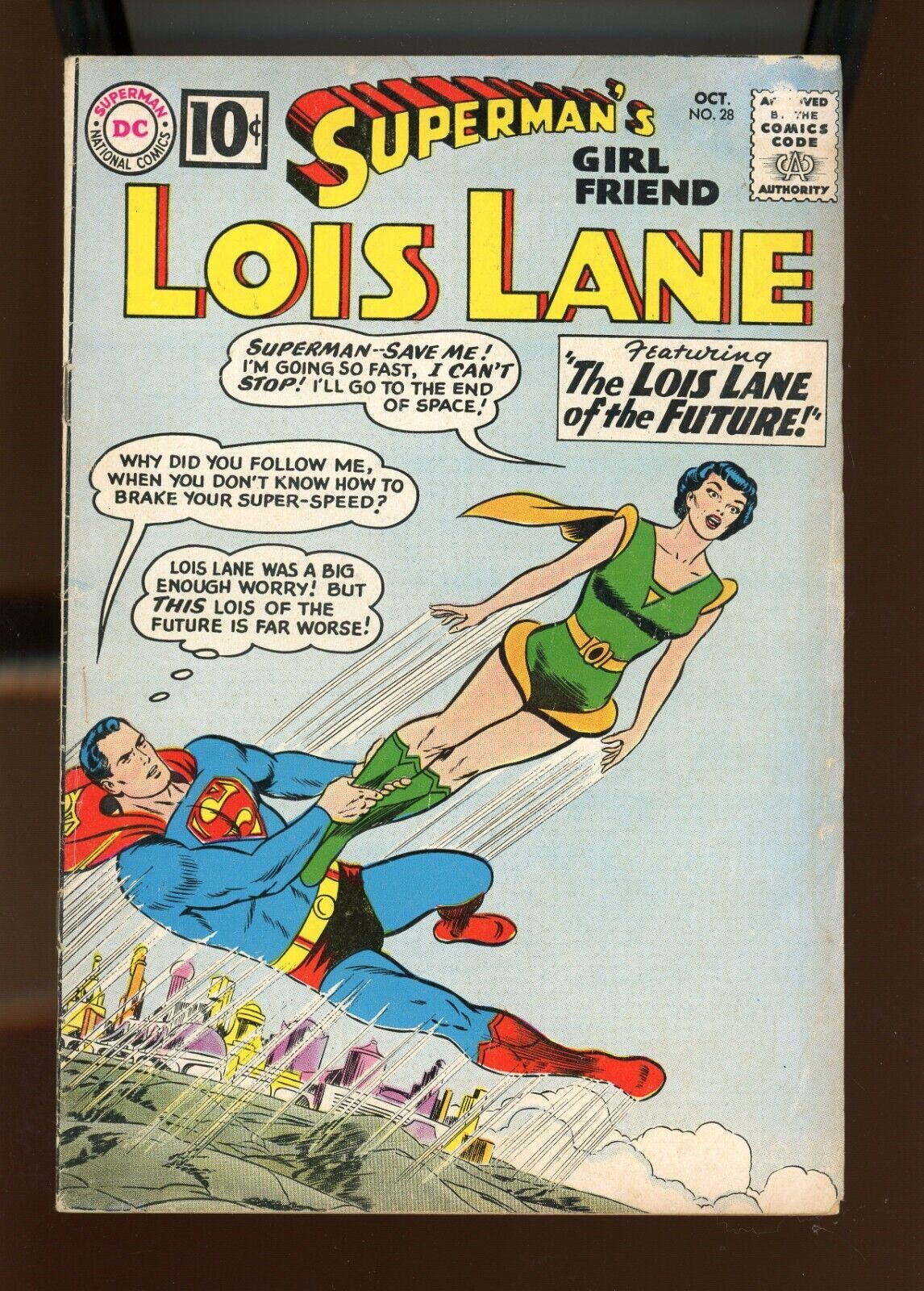 Superman's Girl Friend Lois Lane #28 - Lois Lane of the Future. (4.0 ...