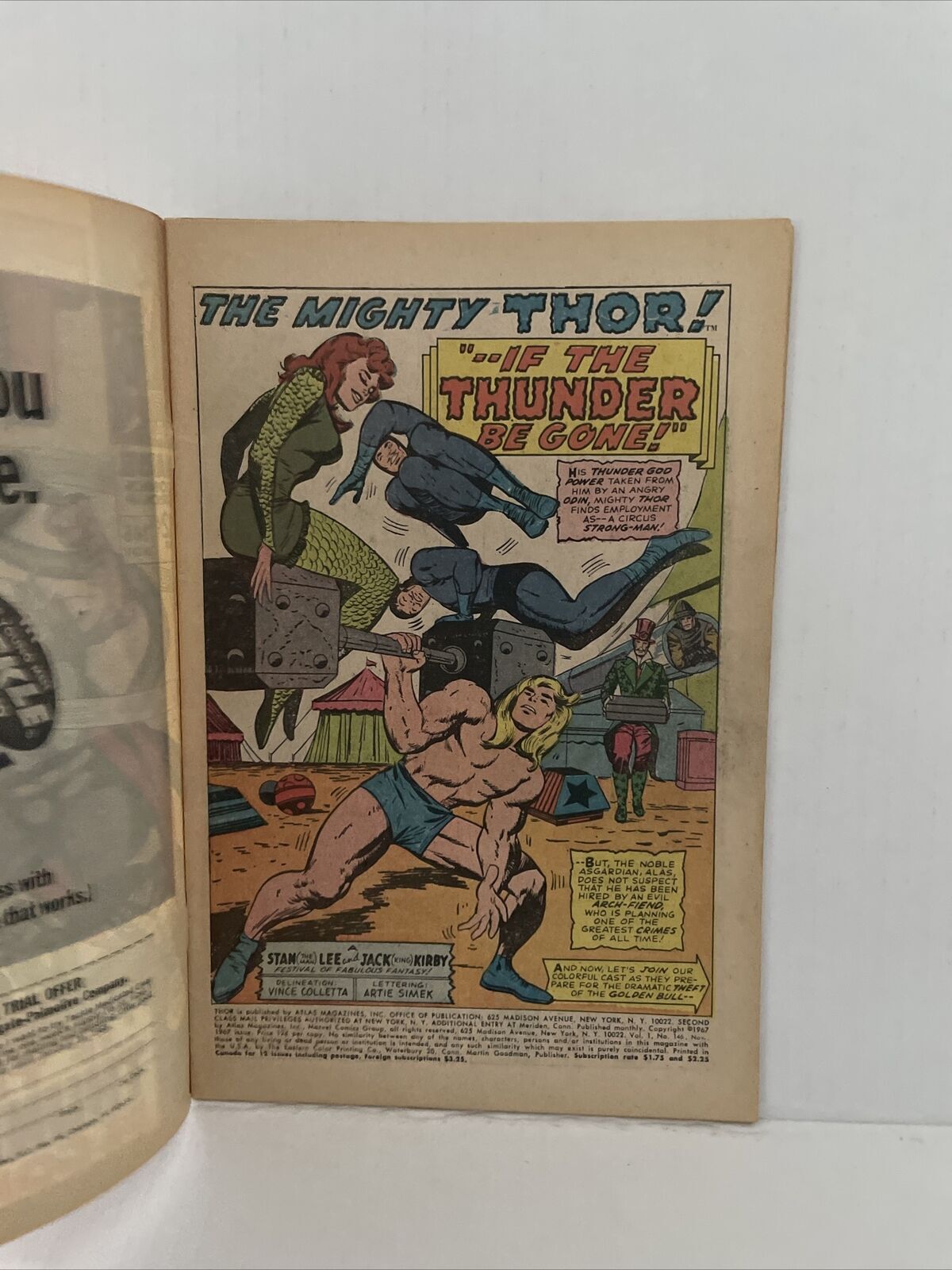 Thor #146 Origin Of Inhumans- Ringmaster Appearance | Comic Books ...